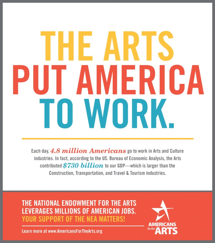 Support Arts and Arts Education | #ImaginingPossibilities